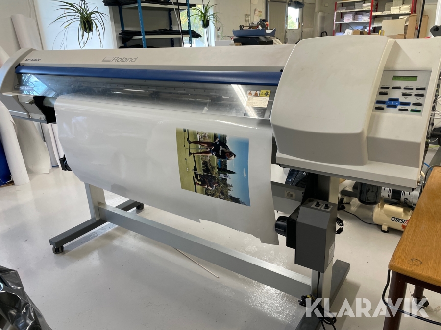 Storformatsskrivare Roland SP-540V Print and Cut, Sunne, Kla