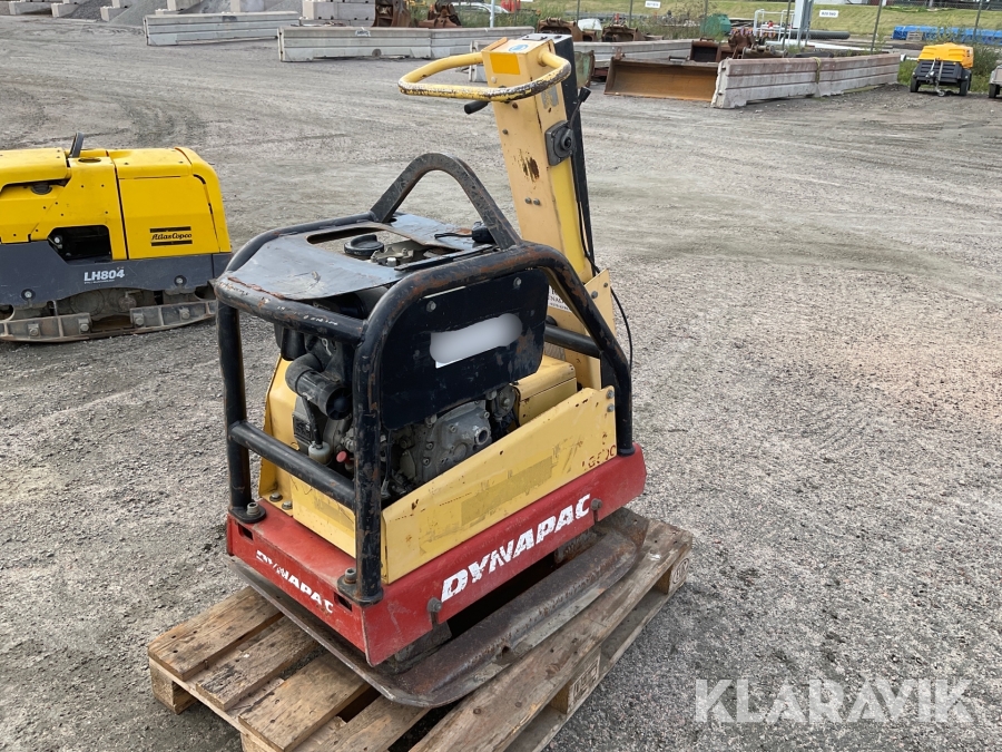 Markvibrator Dynapac G500, Söderhamn, Klaravik auktioner