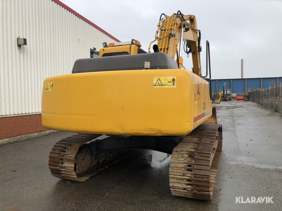 Bandgrävare Sany 230 C med tillbehör