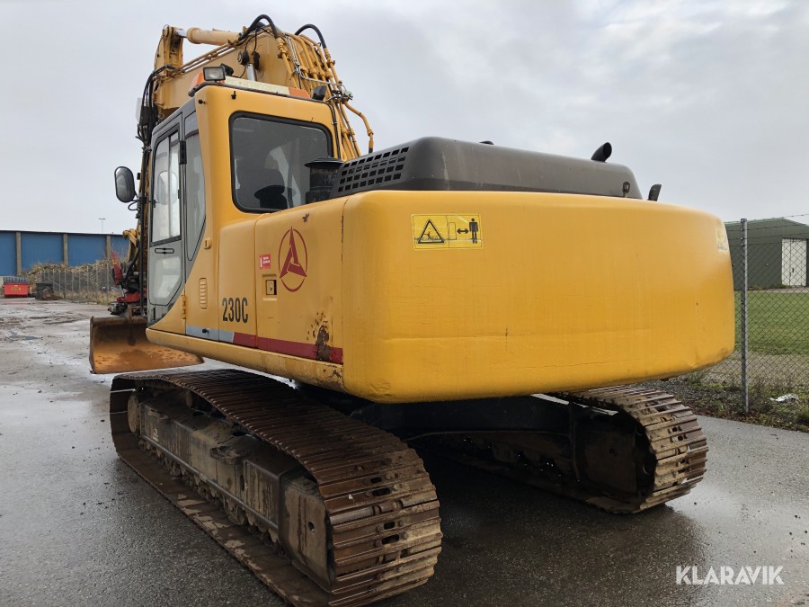 Bandgrävare Sany 230 C med tillbehör
