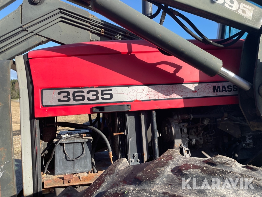 Traktor Massey Ferguson 3635, Bengtsfors, Klaravik auktioner