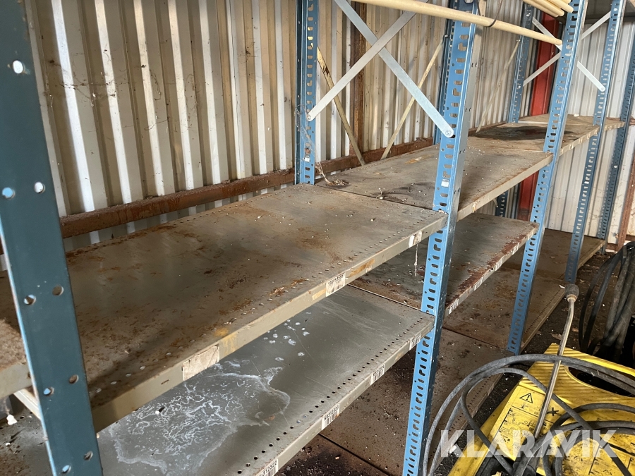 Lagerhyllor Bifab, Arboga, Klaravik auktioner