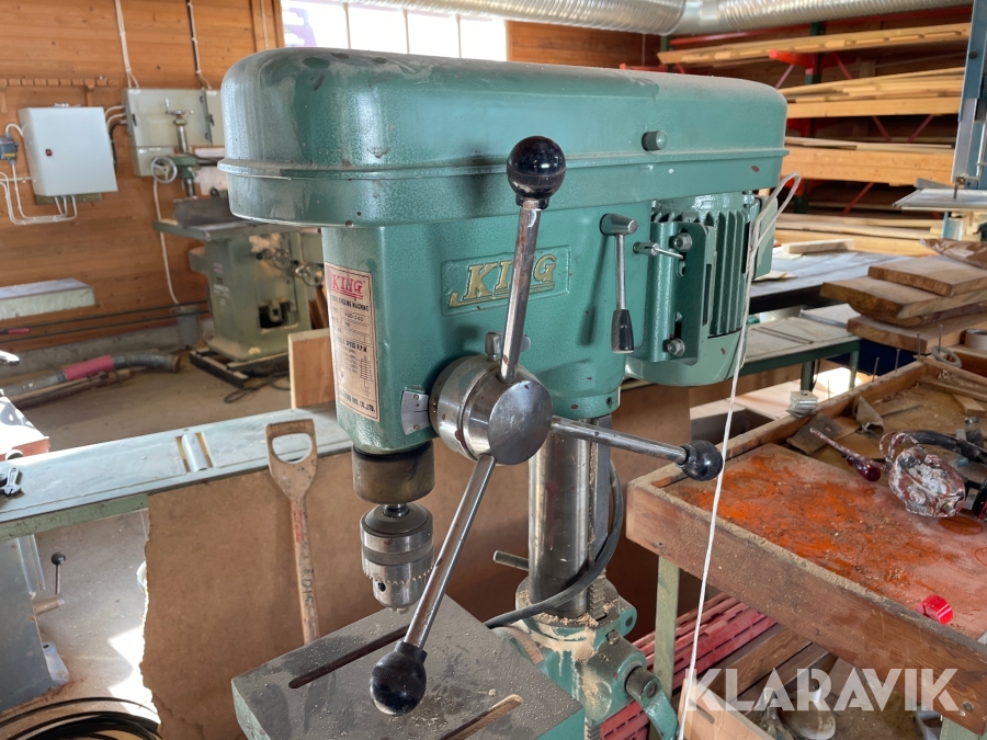 Pelarborr King KSD-340, Mora, Klaravik auktioner