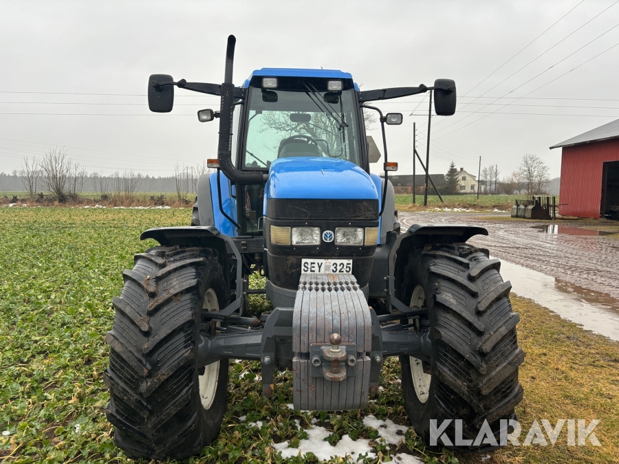 Traktor New Holland TM115, Kristianstad, Klaravik auktioner