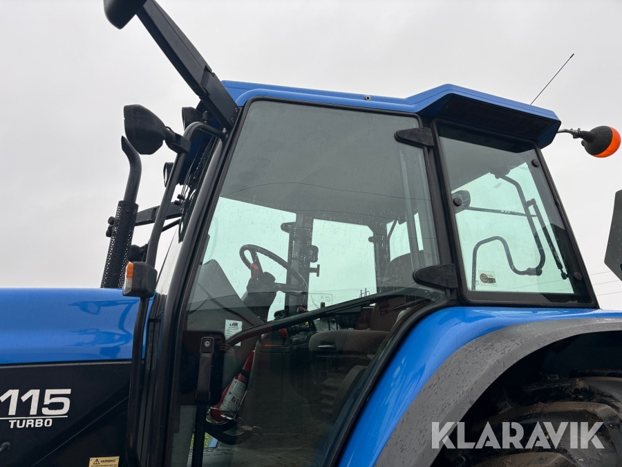 Traktor New Holland TM115, Kristianstad, Klaravik auktioner