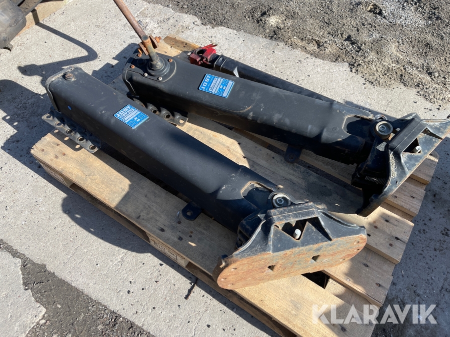 Stödben till trailer Jost B0201, Göteborg, Klaravik auktio