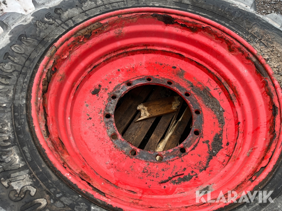 Entreprenadhjul Huddig, Mjölby, Klaravik auktioner