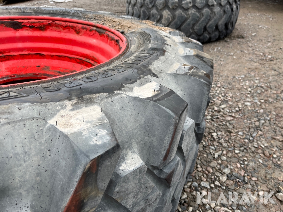 Entreprenadhjul Huddig, Mjölby, Klaravik auktioner