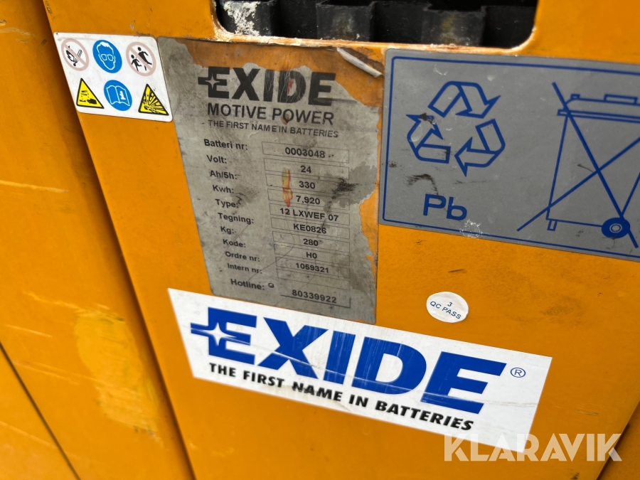 Ledstaplare BV Vestergaard C12i, Kristianstad, Klaravik aukt