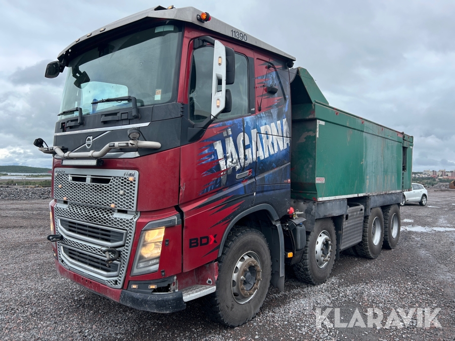 Flakbil Volvo FH16, Kiruna, Klaravik auktioner
