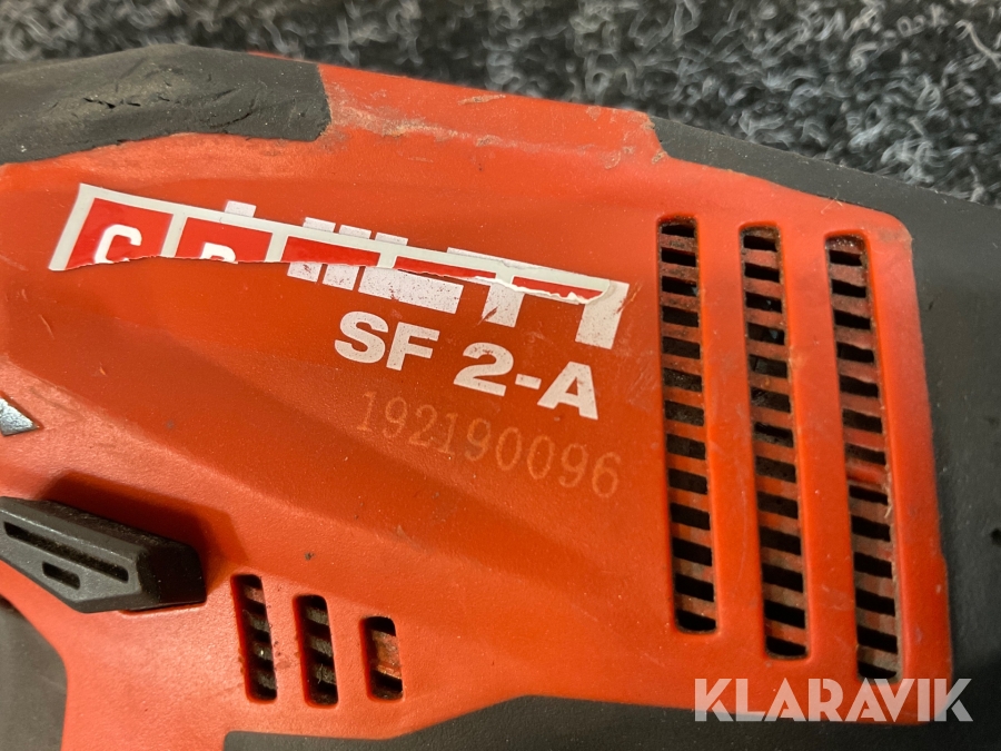 Borrskruvdragare Hilti SF 2-A , Jönköping, Klaravik auktione