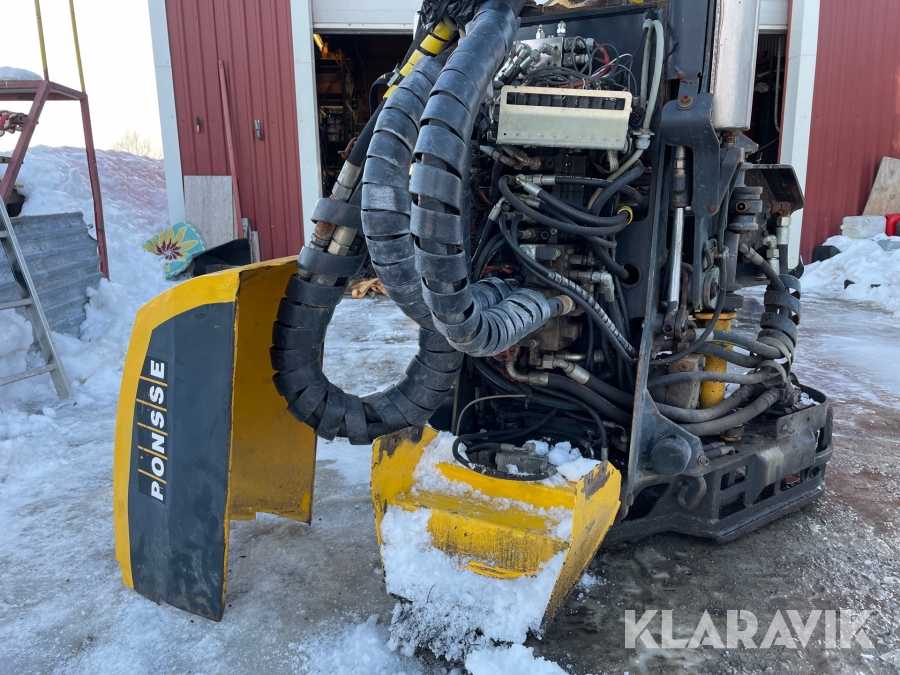 Skördaraggregat Ponsse H6, Örnsköldsvik, Klaravik auktion