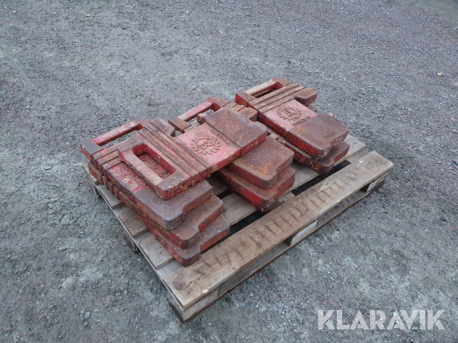 Frontvikter Volvo BM 10 st, Karlstad, Klaravik auktioner