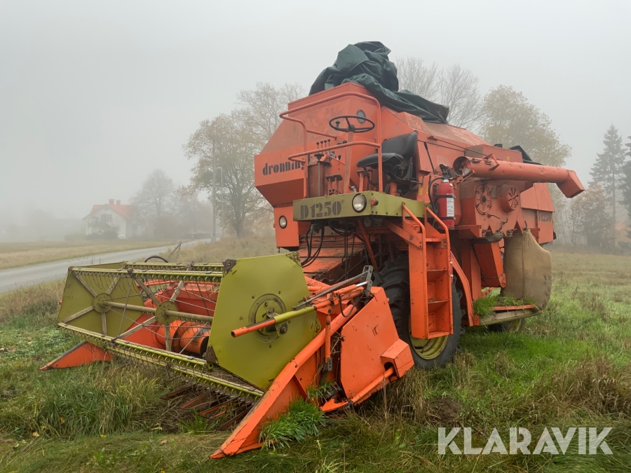 Skördetröska Dronningborg D1250, Växjö, Klaravik auktioner