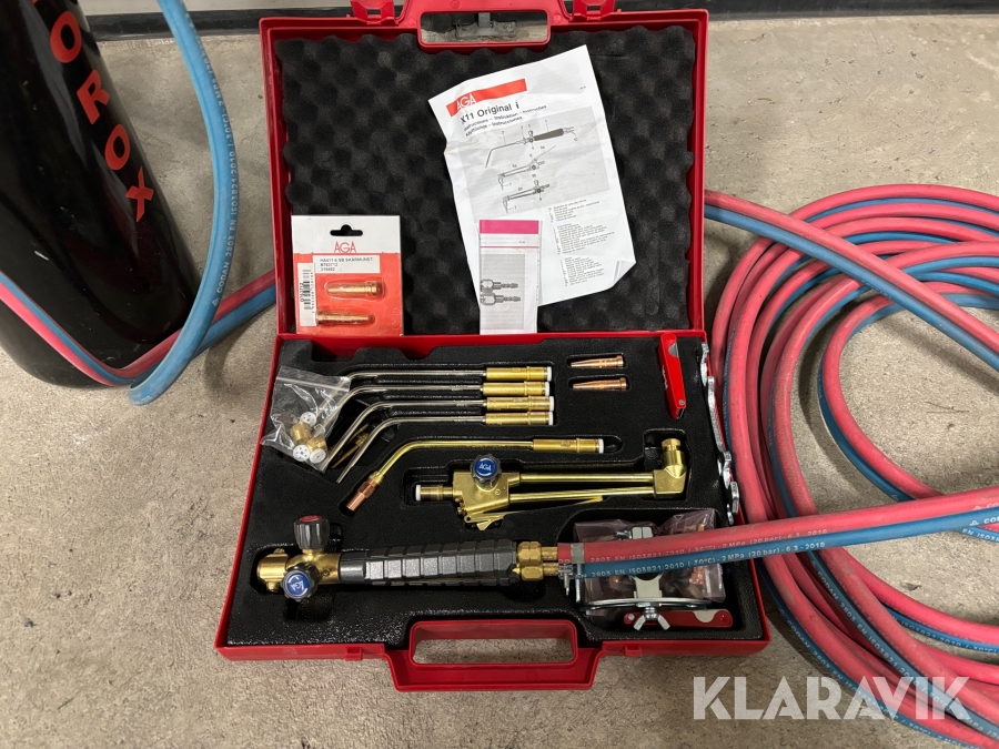 Gassvets AGA, Uppsala, Klaravik auktioner