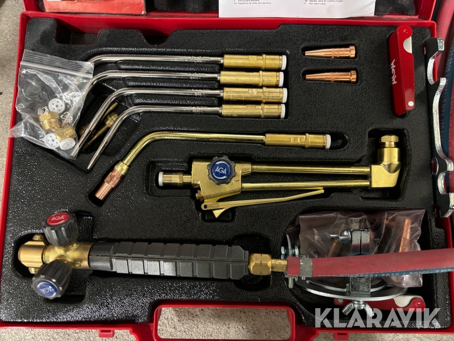 Gassvets AGA, Uppsala, Klaravik auktioner