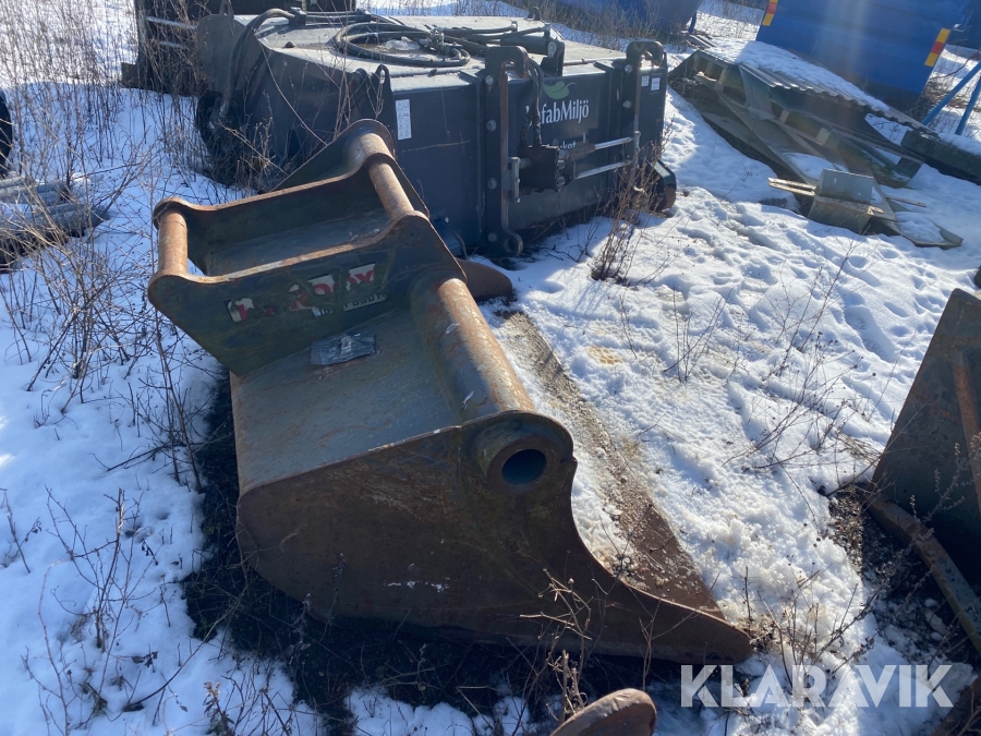 Planeringsskopa Huddig S50, Västerås, Klaravik auktioner