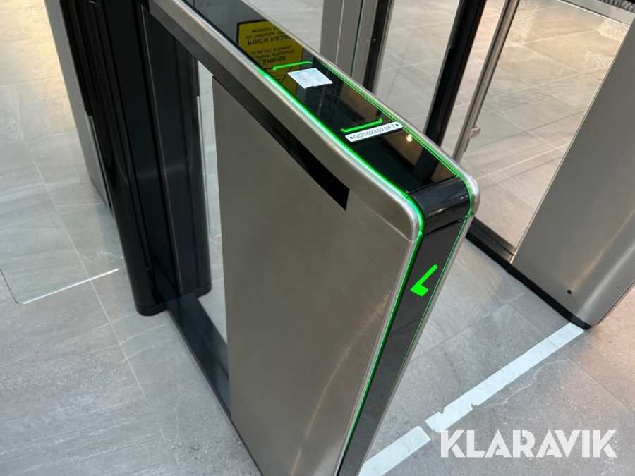 Säkerhetsspärr/Speedgate Boon Edam, Göteborg, Klaravik aukti