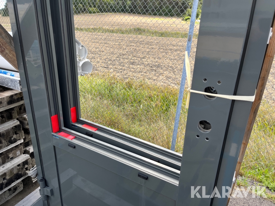 Aluminiumdörrar 2 st AluLand, Norrköping, Klaravik auktio
