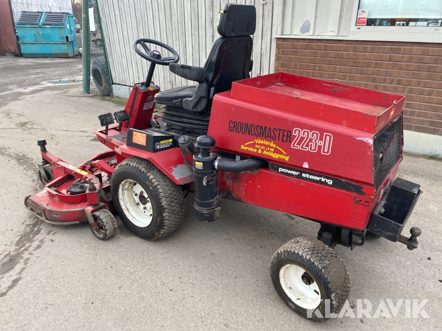 Åkgräsklippare Toro Groundmaster 223-D, Västerås, Klaravik a