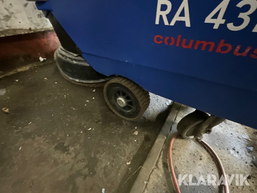 Skurmaskin Columbus RA 43 BM 40, Huddinge, Klaravik auktione