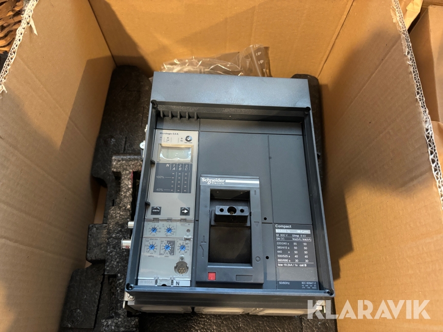 Effektbrytare Schneider Electric NS800 N, Vara, Klaravik auk