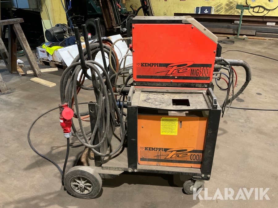 Migsvets Kemppi Pro Mig 500, Nordanstig, Klaravik auktioner
