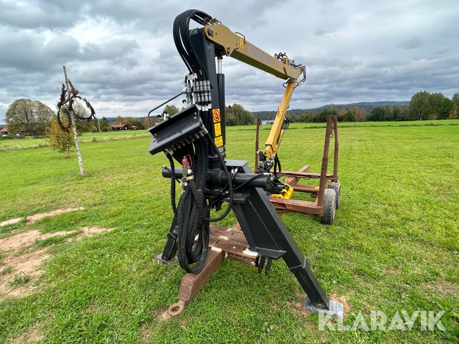 Skogsvagn Kesla 202T, Leksand, Klaravik auktioner