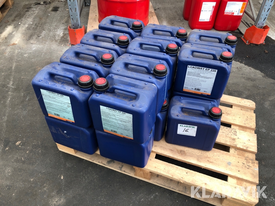 Klaravik Auktioner | Växellådsolja Statoil Loadway EP 220 (210 liter)
