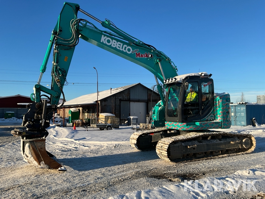 Grävmaskin Kobelco SK230 SRLC-5E, Eskilstuna, Klaravik aukti