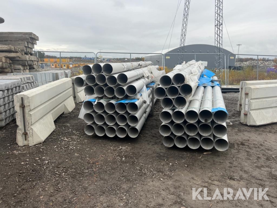 Diverse rostfria rör, Sigtuna, Klaravik auktioner