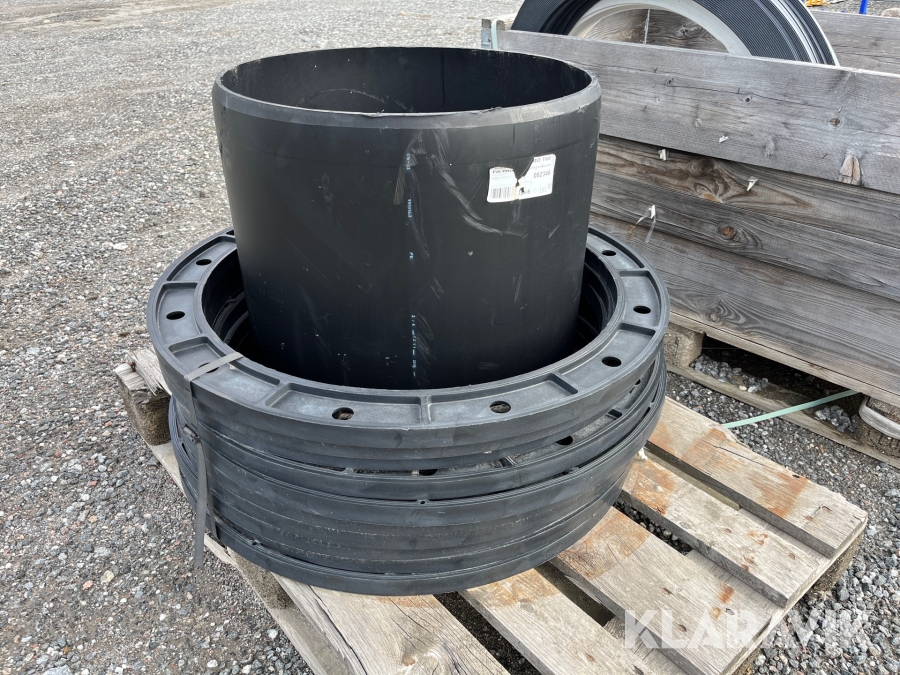 Förhöjningsringar till brunnar, Vallentuna, Klaravik auktion