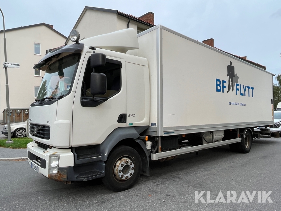 Lastbil Volvo FL 4x2, Stockholm, Klaravik auktioner