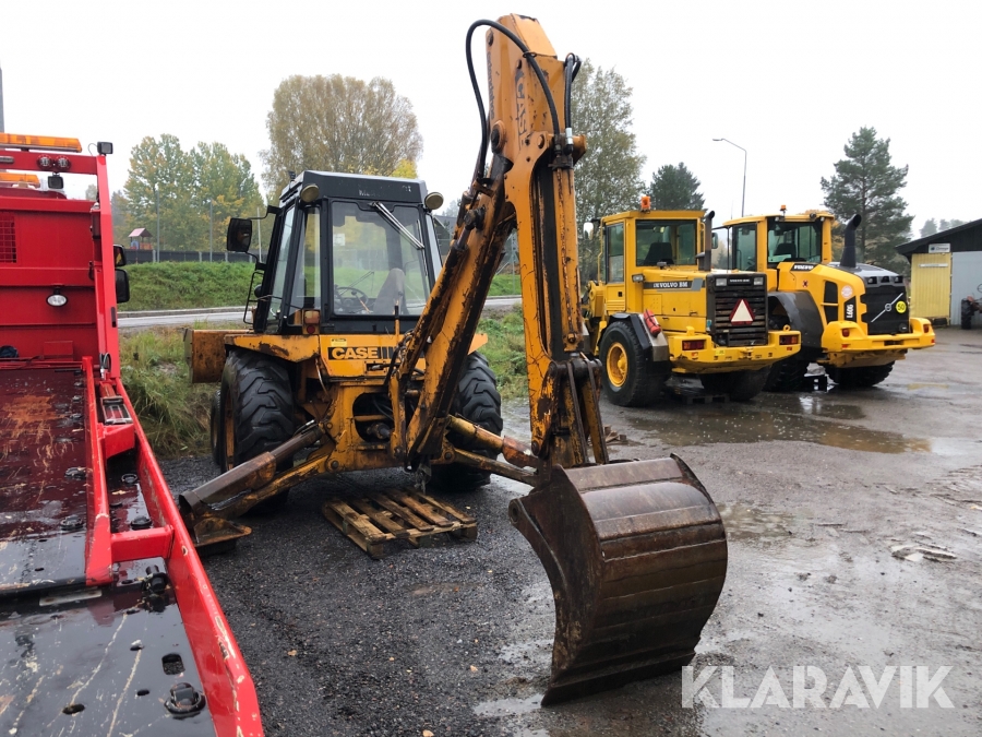 Traktorgrävare Case 580F