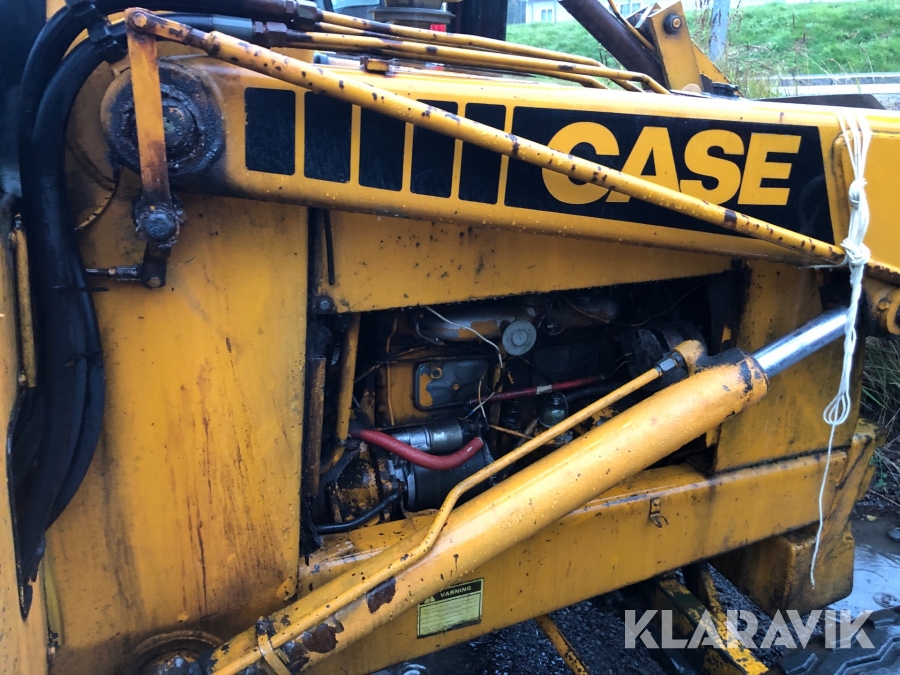 Traktorgrävare Case 580F