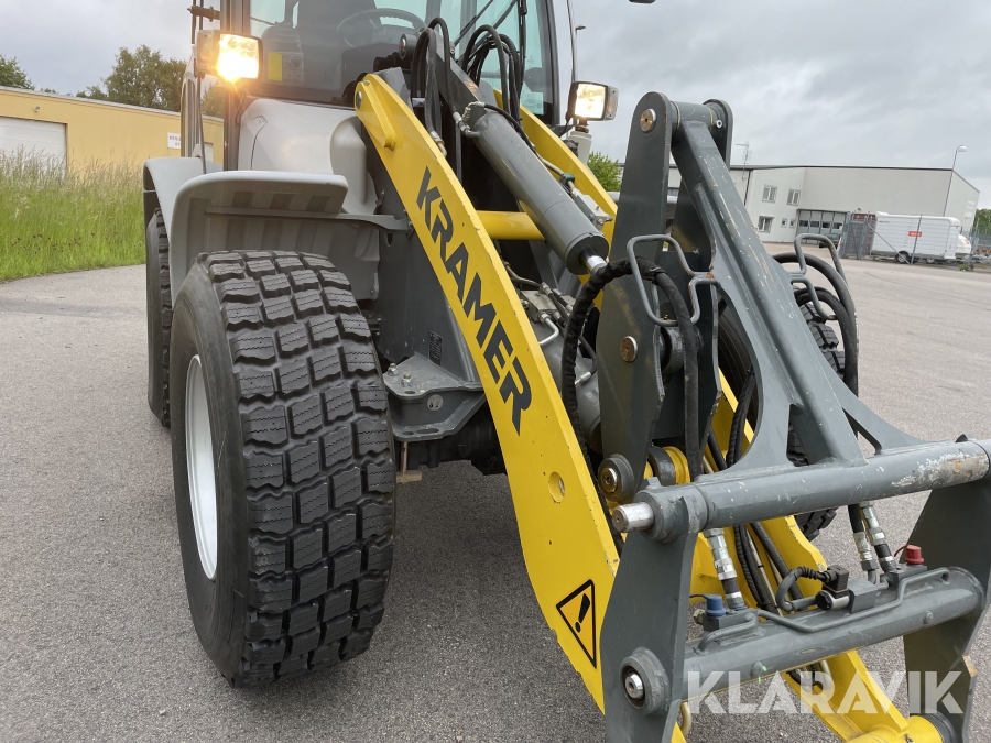Hjullastare Kramer 8115, Höganäs, Klaravik auktioner
