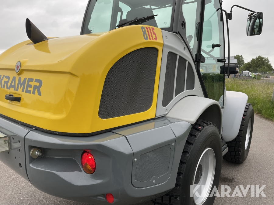 Hjullastare Kramer 8115, Höganäs, Klaravik auktioner