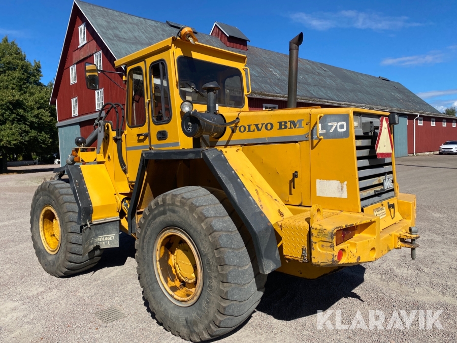 Hjullastare Volvo BM L70, Helsingborg, Klaravik auktioner