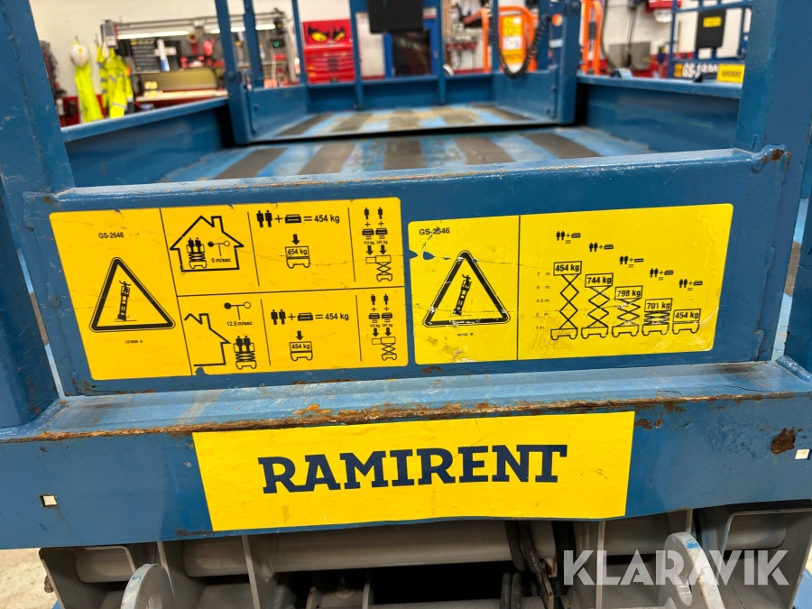 Saxlift Genie GS-2646, Järfälla, Klaravik auktioner