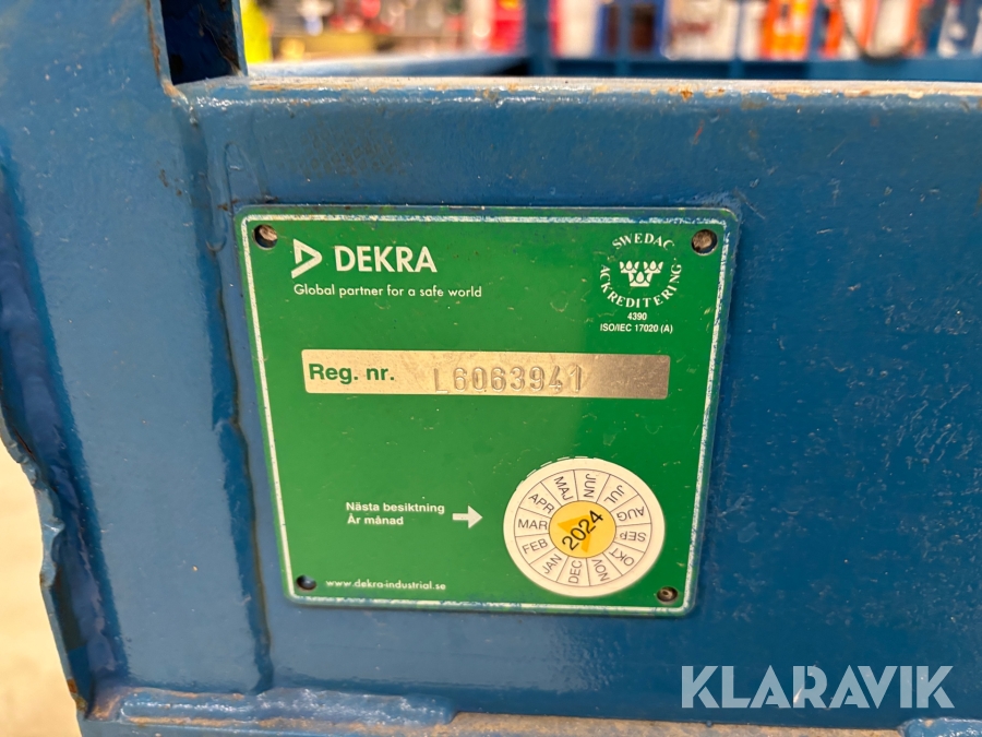 Saxlift Genie GS-2646, Järfälla, Klaravik auktioner