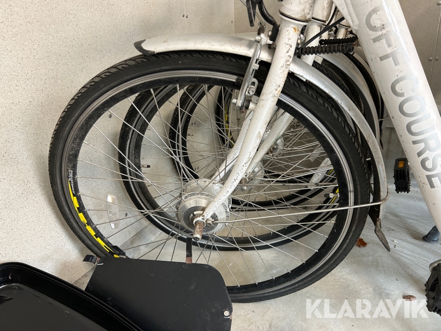 4st Elcyklar Off Course, Halmstad, Klaravik auktioner