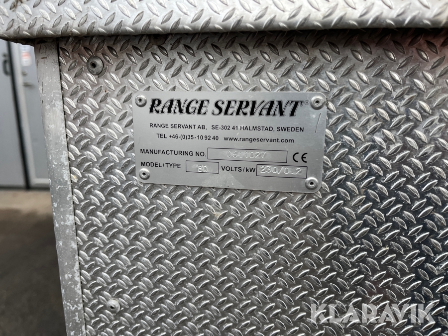 Golfbollsautomat RANGE SERVANT BD, Mjölby, Klaravik auktione