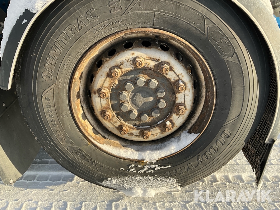 Lastbil Mercedes-Benz 2555 L, Filipstad, Klaravik auktioner