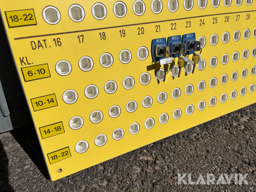 Bokningssystem för tvättstuga Electrolux, Falkenberg, Klarav