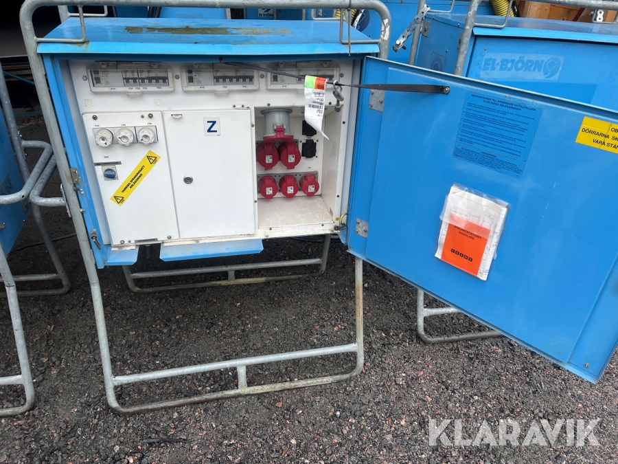 Undercentral El-Björn ZSF 63 , Essunga, Klaravik auktioner