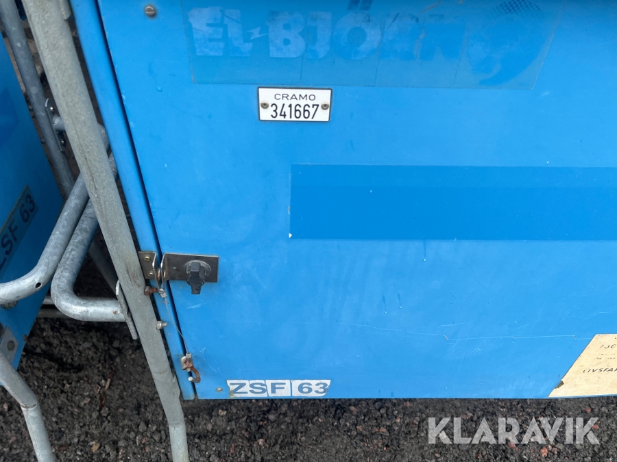 Undercentral El-Björn ZSF 63 , Essunga, Klaravik auktioner