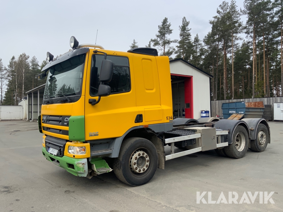 Lastbil DAF CF 75.360, Värnamo, Klaravik auktioner