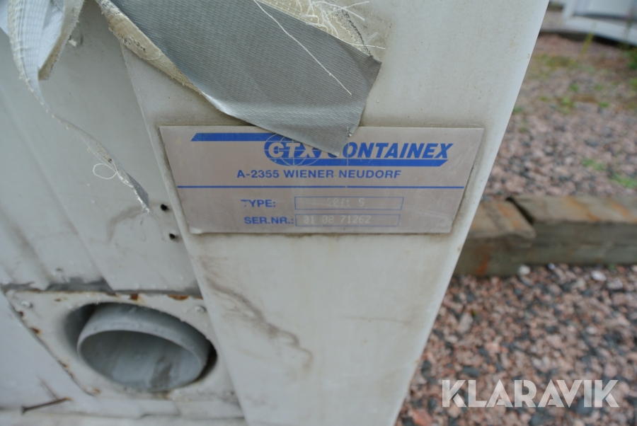 Containermodul CTX containex WC modul, Jönköping, Klaravik