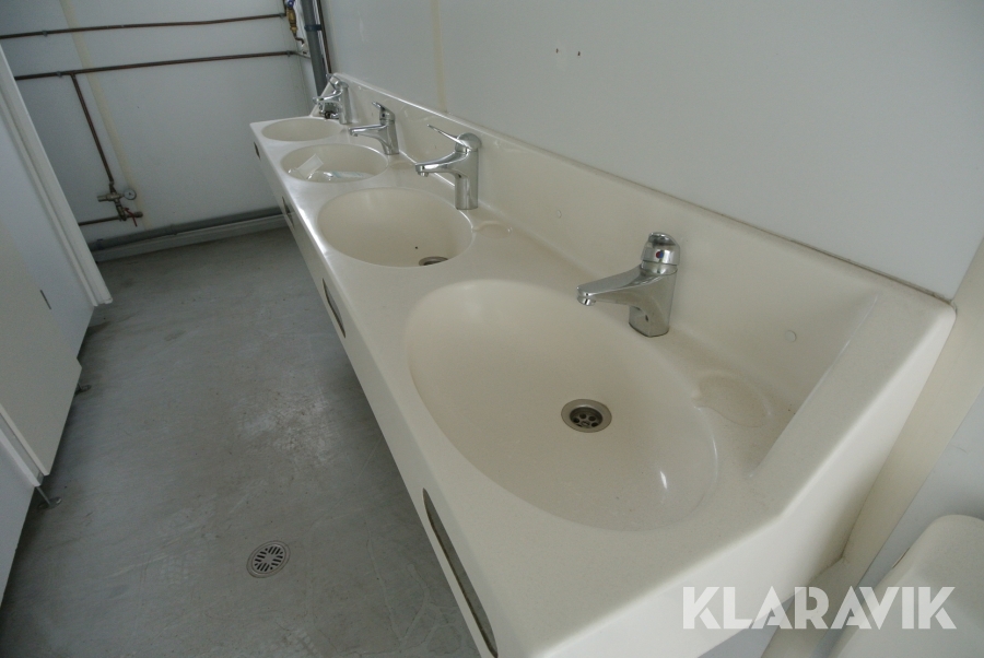 Containermodul CTX containex WC modul, Jönköping, Klaravik