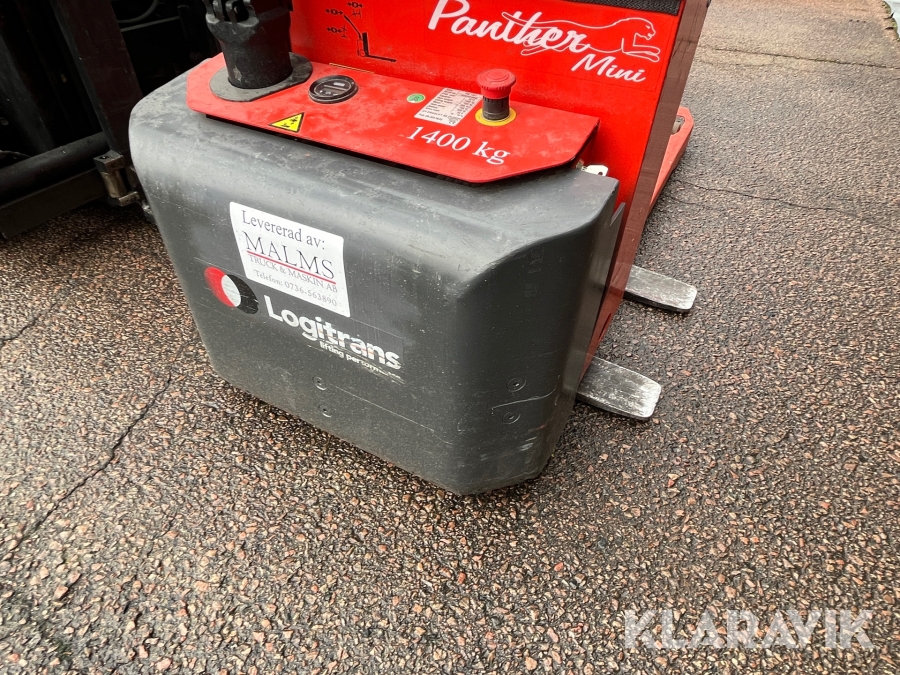 Eltruck/Låglyftare Logitrans Panther Mini PM 1401, Klippan,